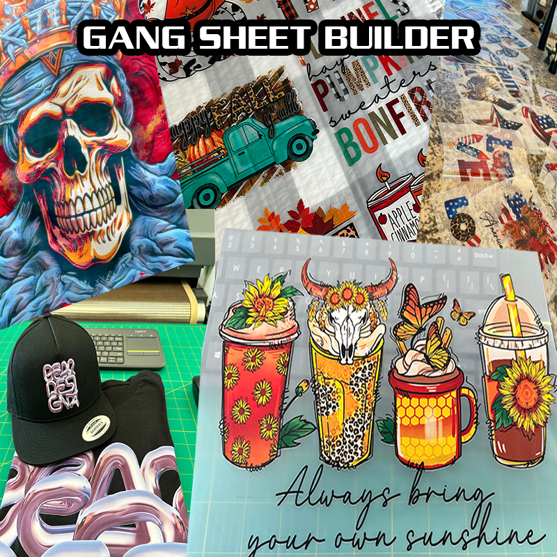 Gang Sheet Builder – Custom Made By Us