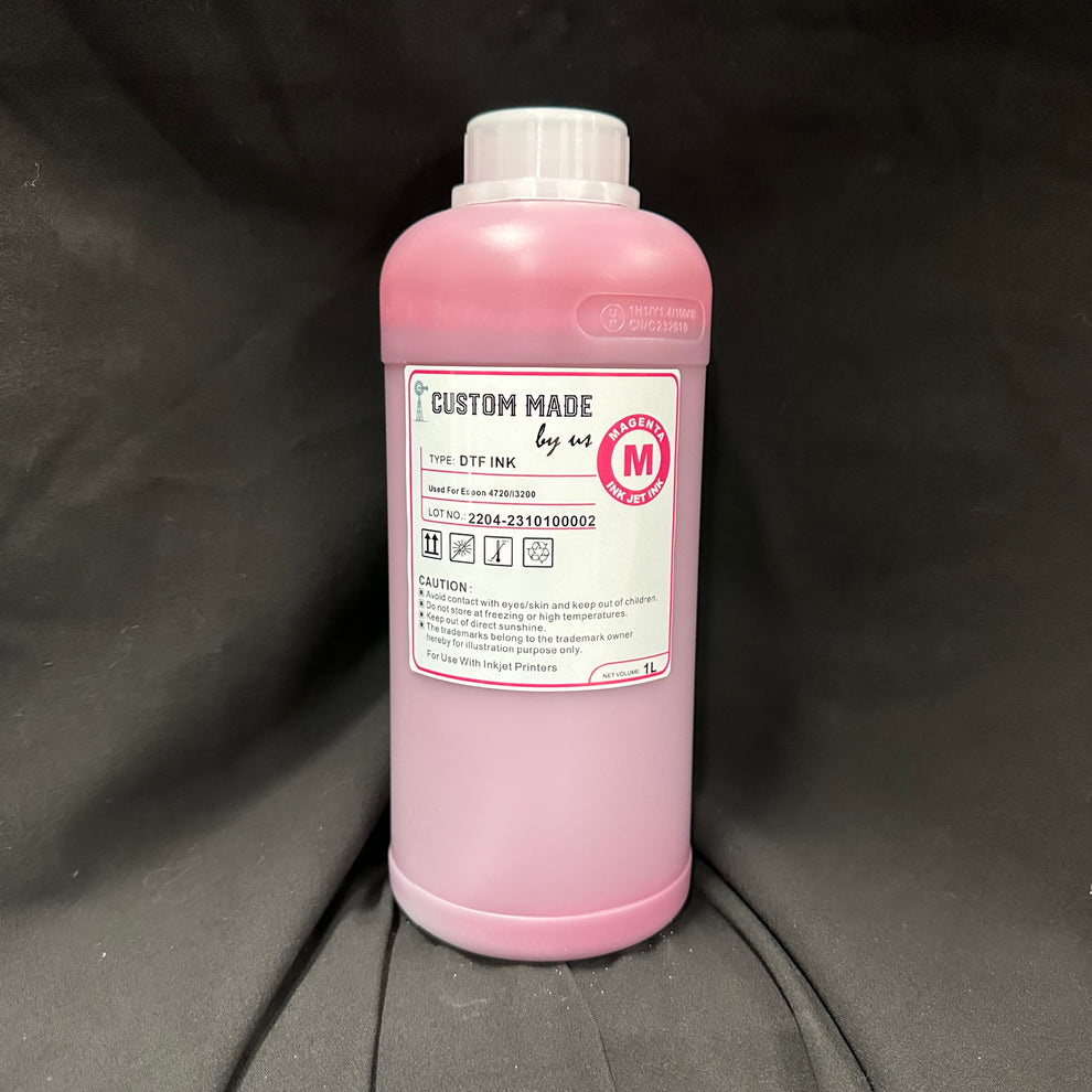 DTF Digital Printer Ink - CMYK - 1 Liter - White - 900ml - Select Colo ...