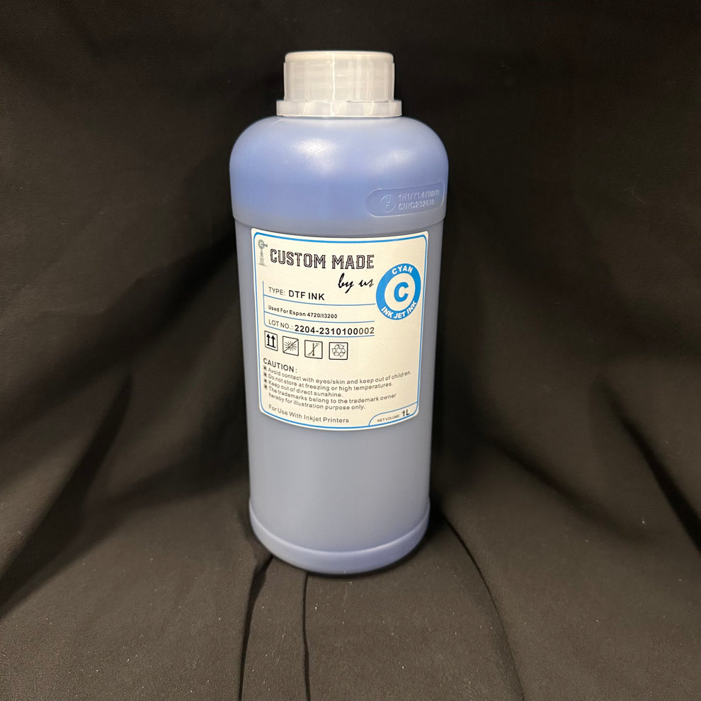 DTF Digital Printer Ink - CMYK - 1 Liter - White - 900ml - Select Colo ...